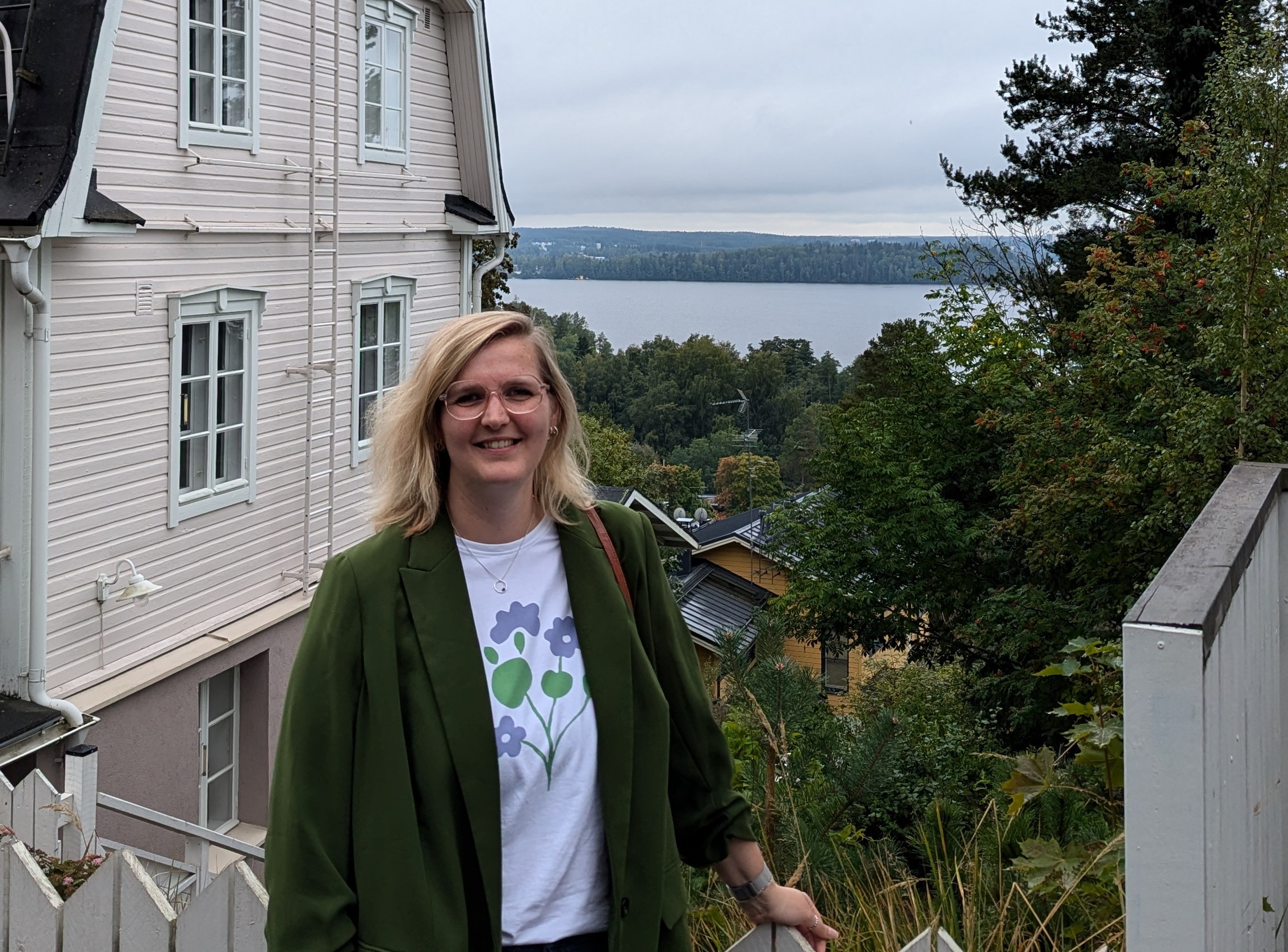 Alette van Dam tuli opettajavaihtoon Treduun – Tredu – Tampereen seudun ammattiopisto