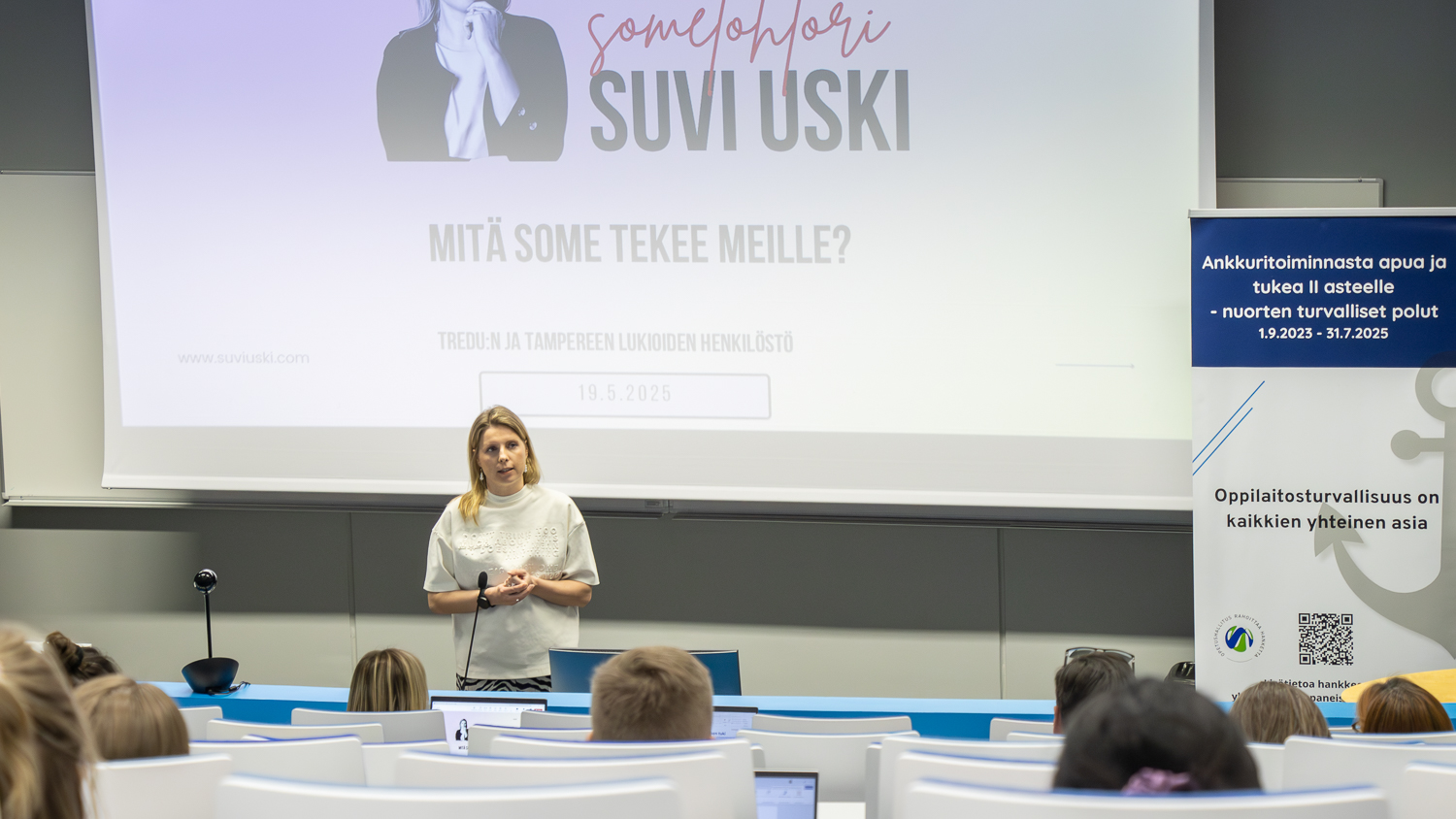 Suvi Uski koulutti toisen asteen opetus- ja ohjaushenkilökuntaa – Tredu ...